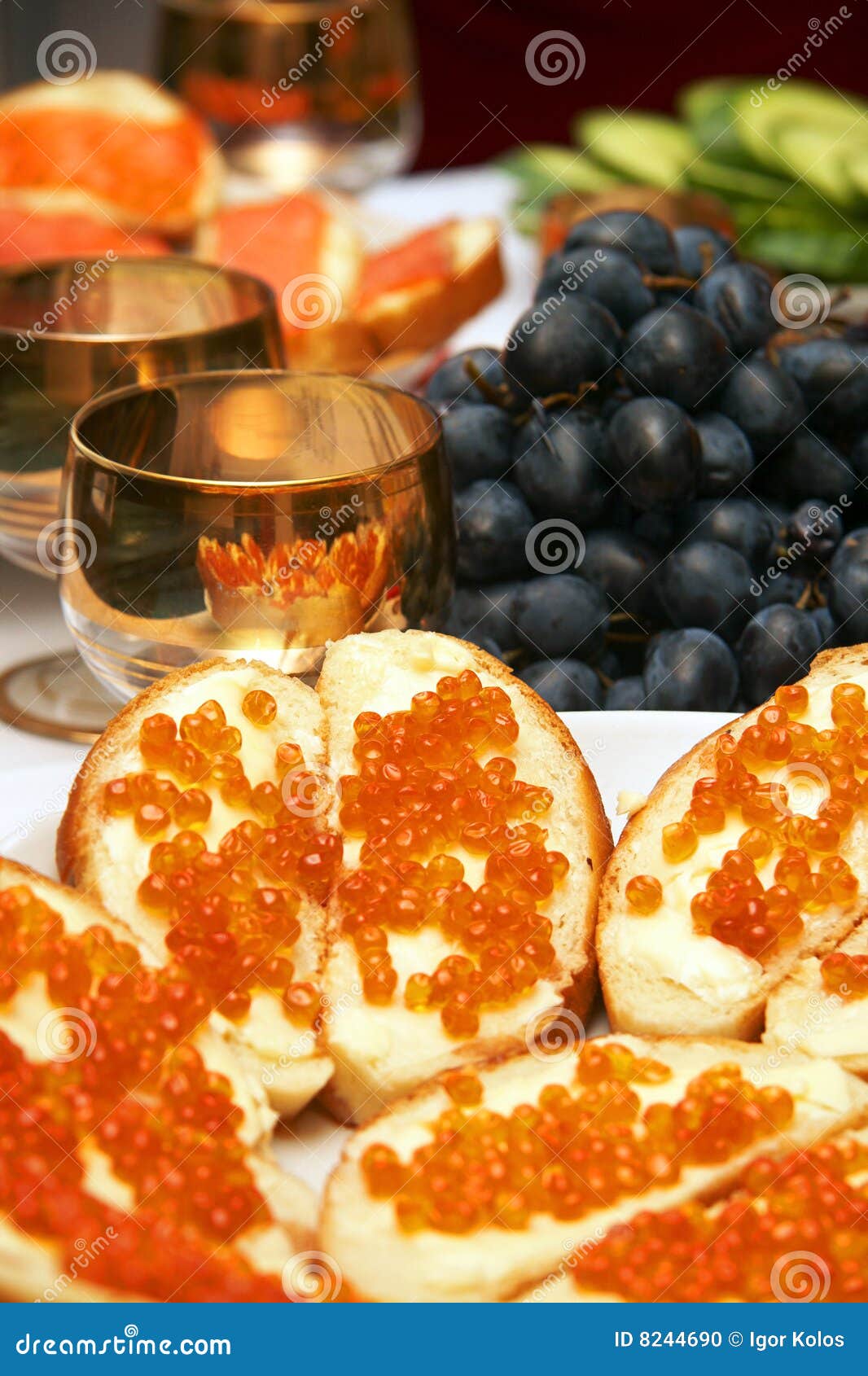 Smorgasbord stock photo. Image of fruit, chocolate, grapes - 8244690