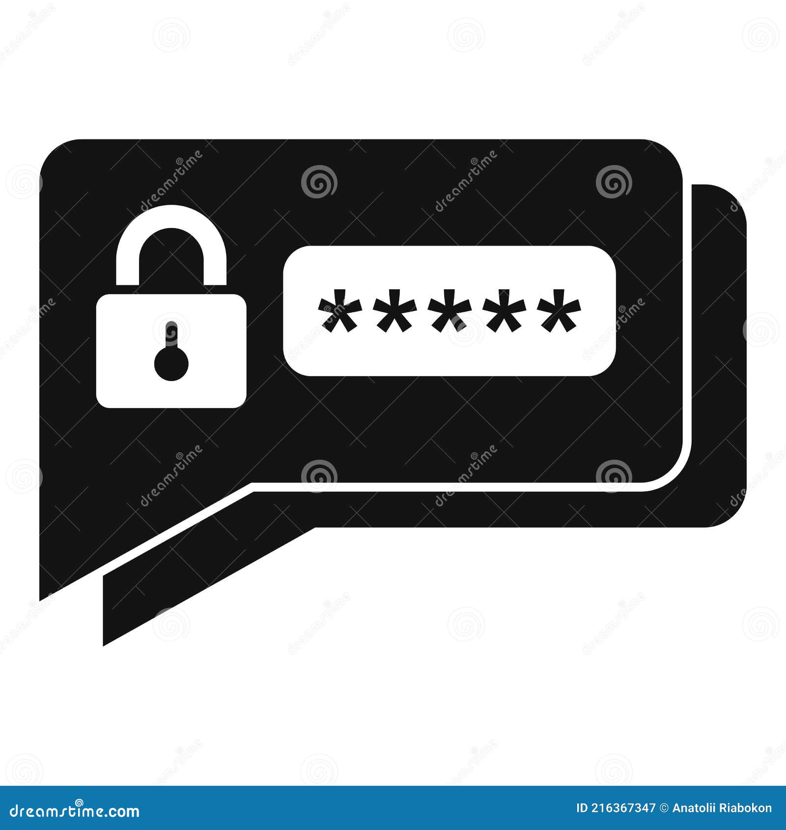 Sms Authentication Icon, Simple Style Stock Vector - Illustration of ...