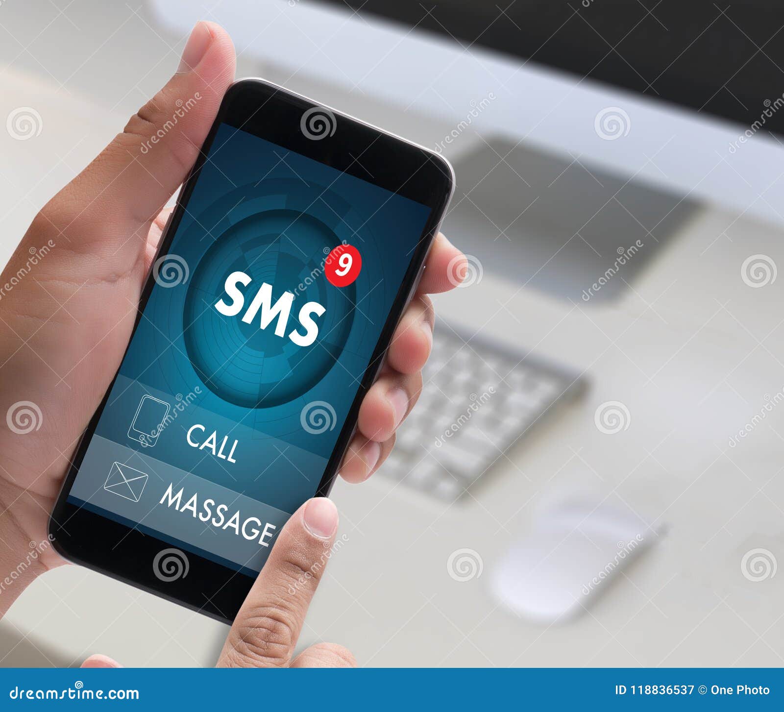 Sms De Rappel D'alerte D'avis De Communication De Transmission De ...