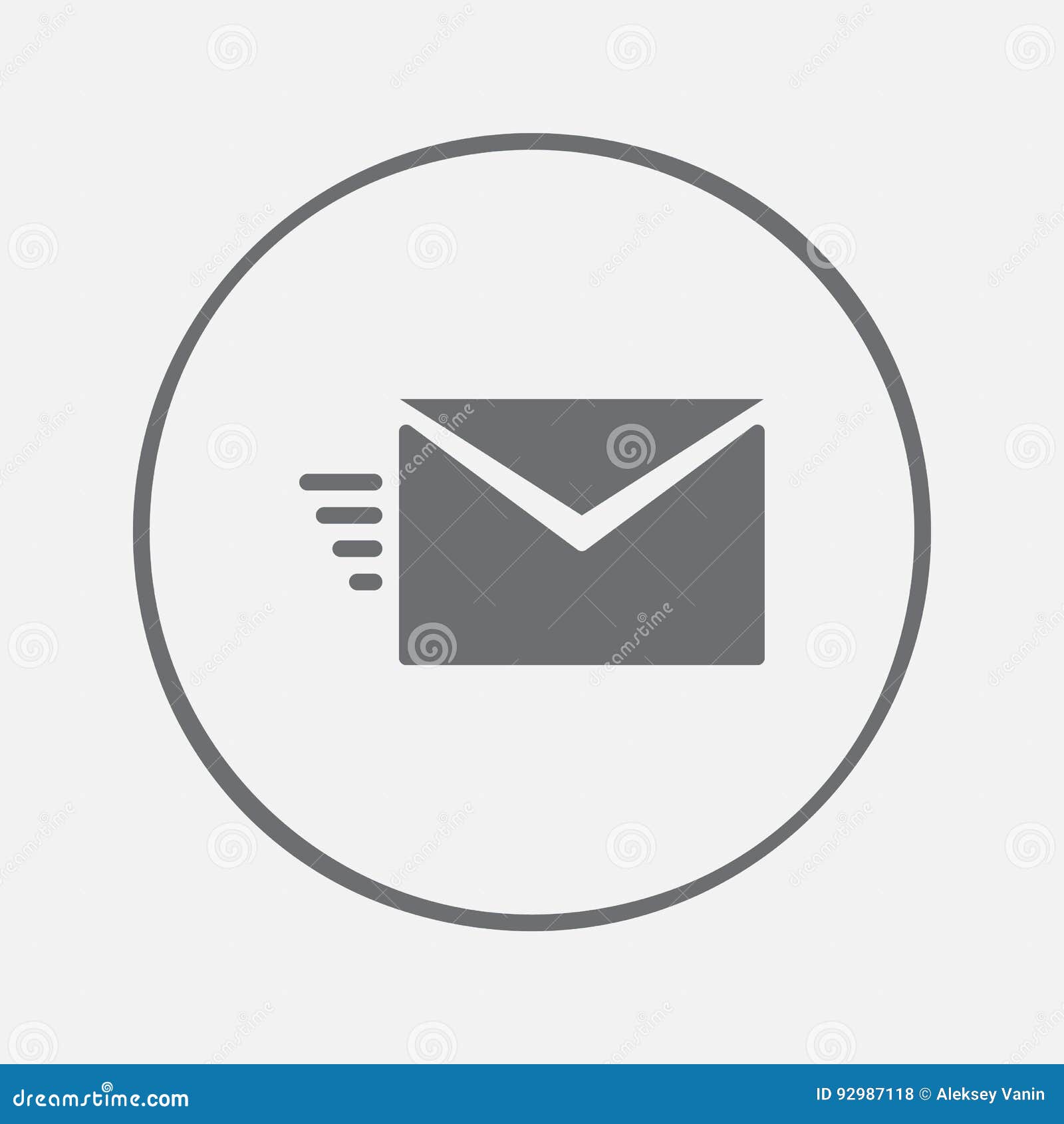 Sms Envelope Icon Vector, Solid Illustration, Pictogram Isolated on ...
