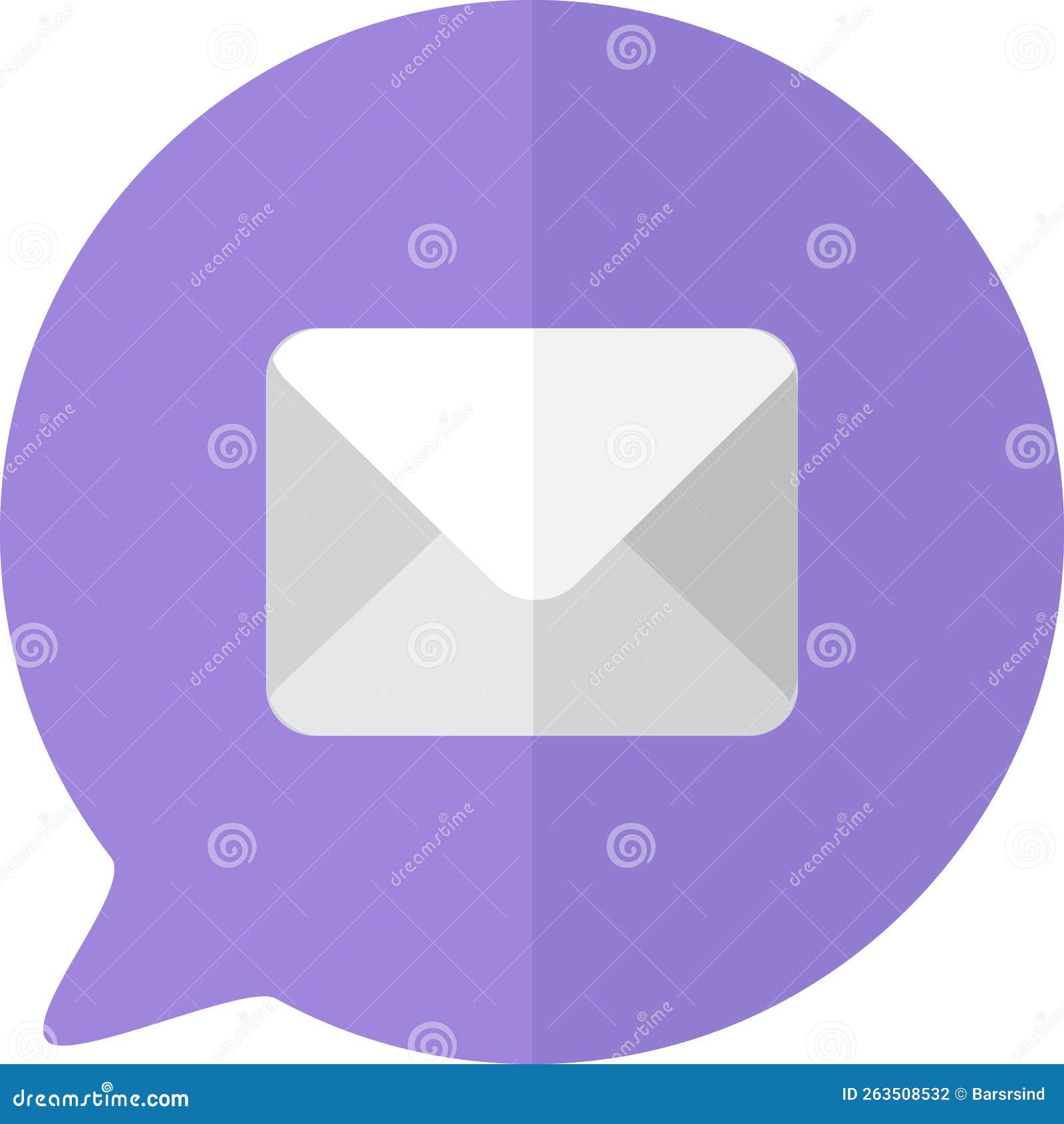 Sms Message or Mailbox Smartphone Icon Vector Stock Vector ...