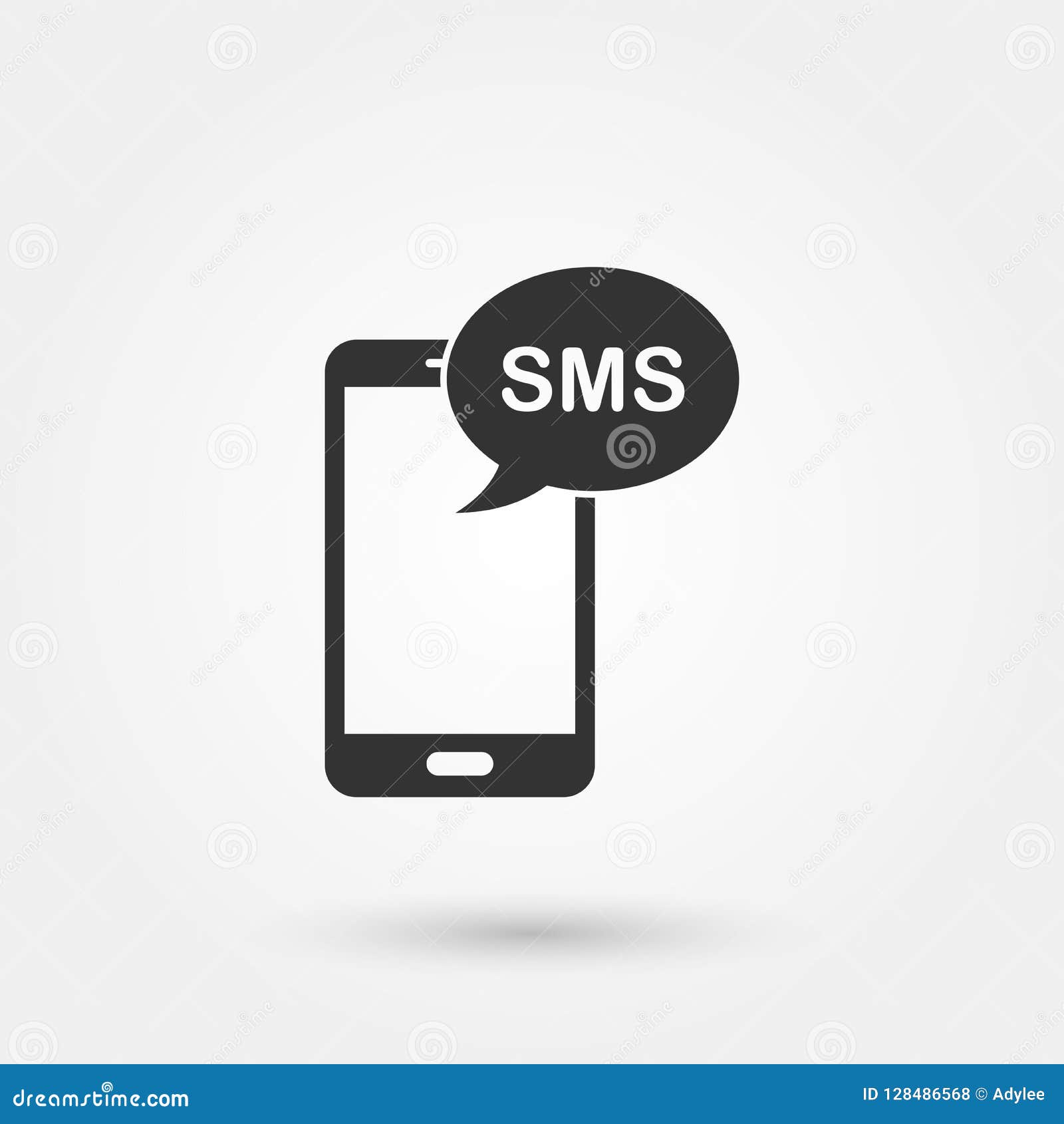 Sms symbol 3 stock photo. Illustration of button, symbol - 128486568
