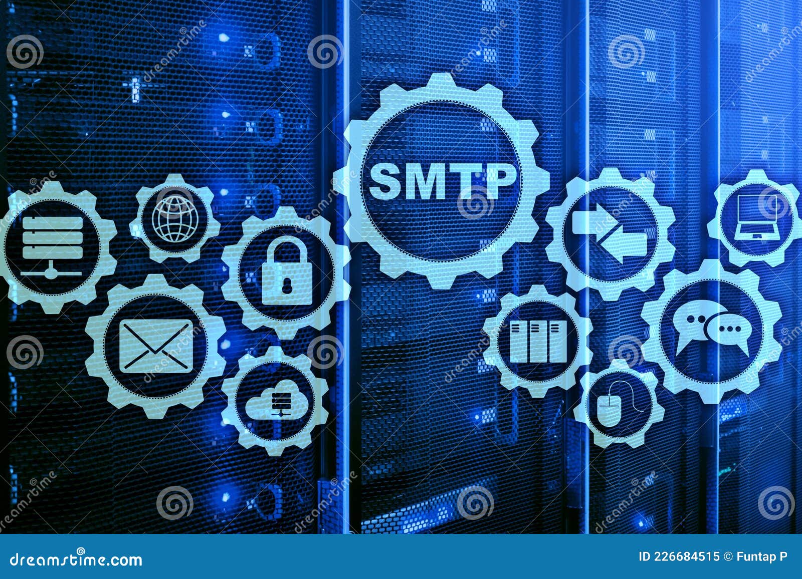 Smtp - Server Mail Transfer Protocol. TCP IP Protocol Sending and ...