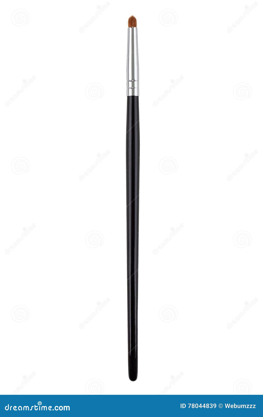 Smudge Makeup Brush. Isolated Stock Image - Image of professional ...