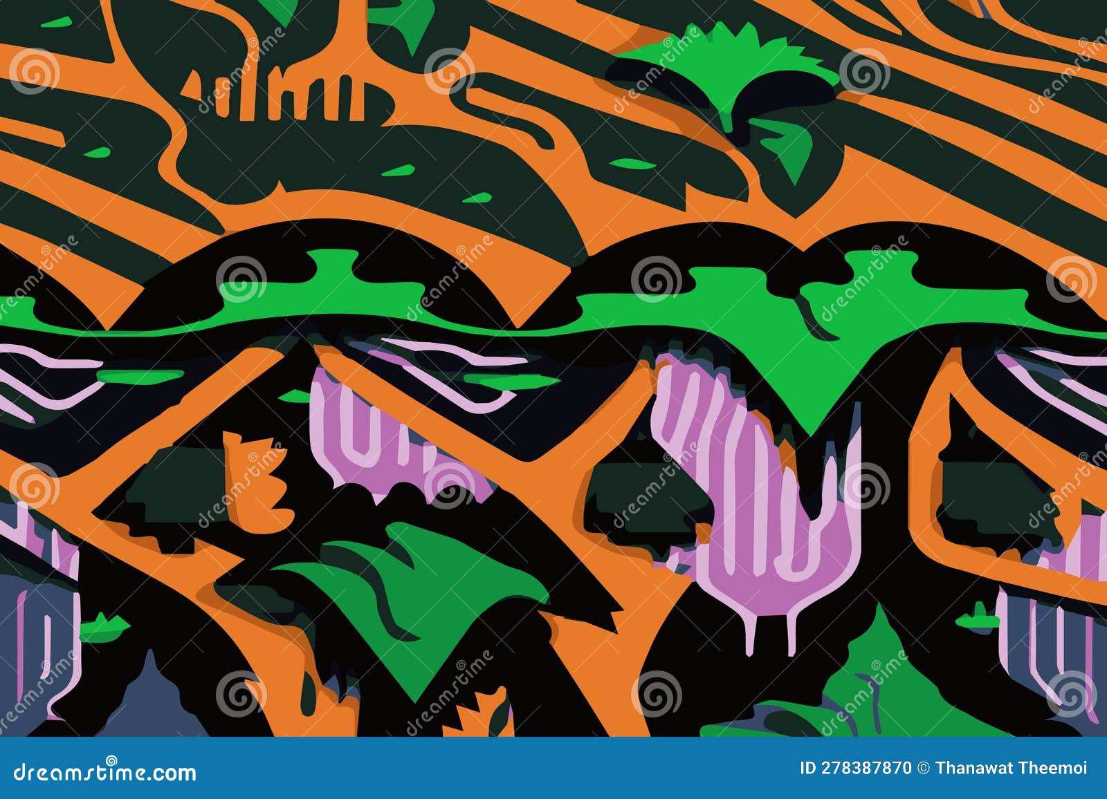 Smudged Color Abstract Background Illustration Stock Vector ...