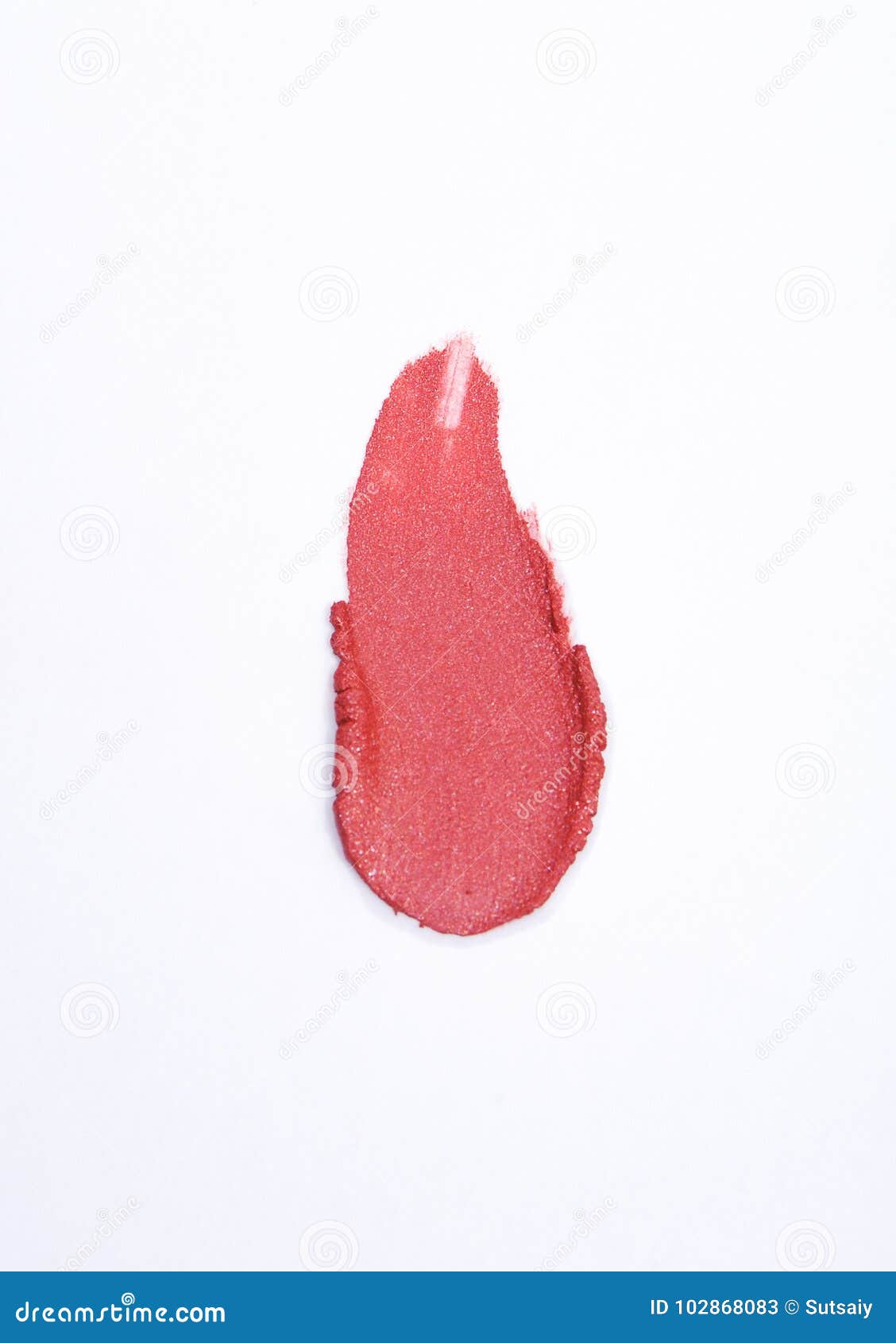 Smudged lipstick stock image. Image of product, background - 102868083