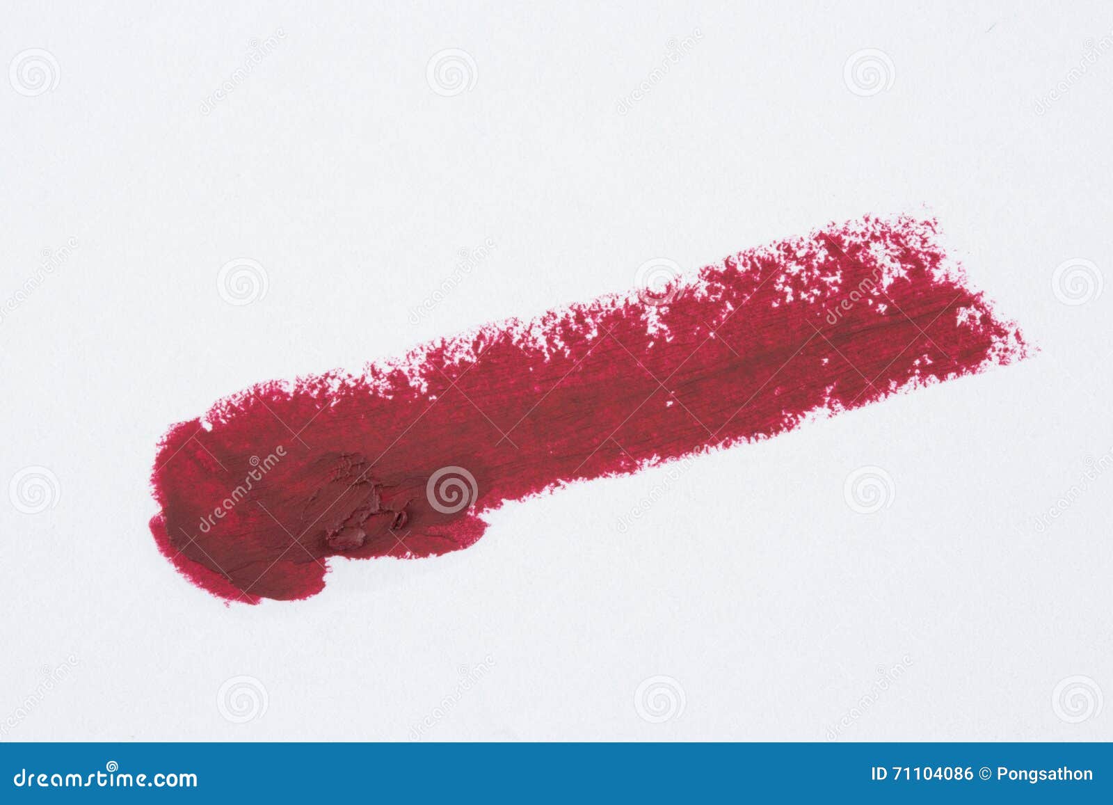Smudged lipstick stock photo. Image of color, smear, beauty - 71104086