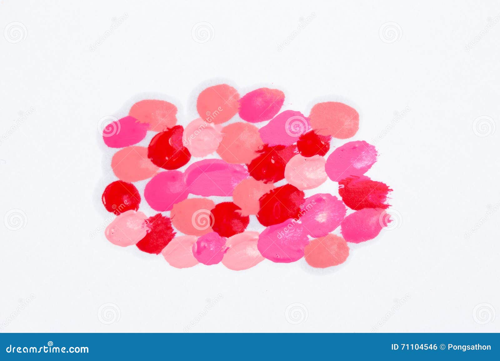 Smudged lipstick stock photo. Image of female, gloss - 71104546