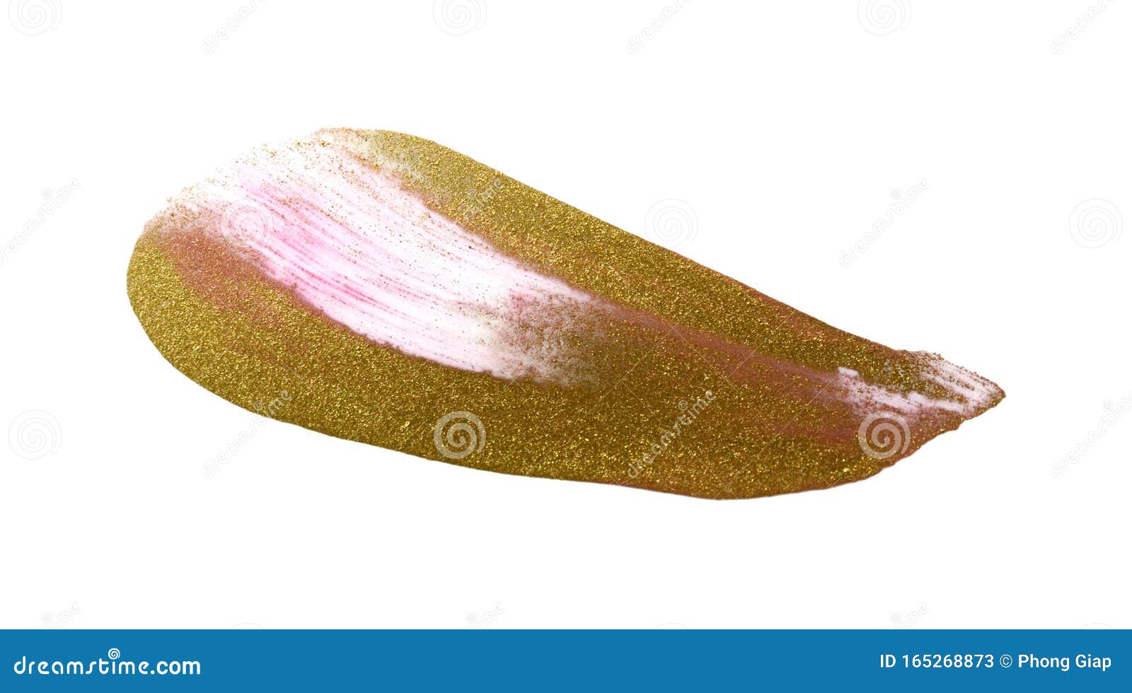 Smudged lipstick. stock image. Image of elegance, isolated - 165268873