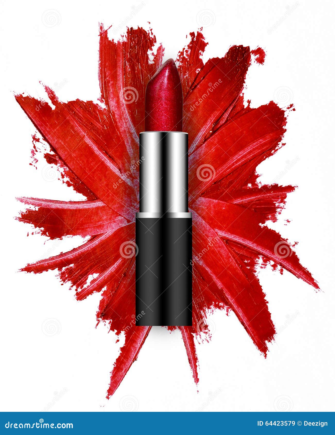 Smudged red with lipstick stock image. Image of abstract - 64423579