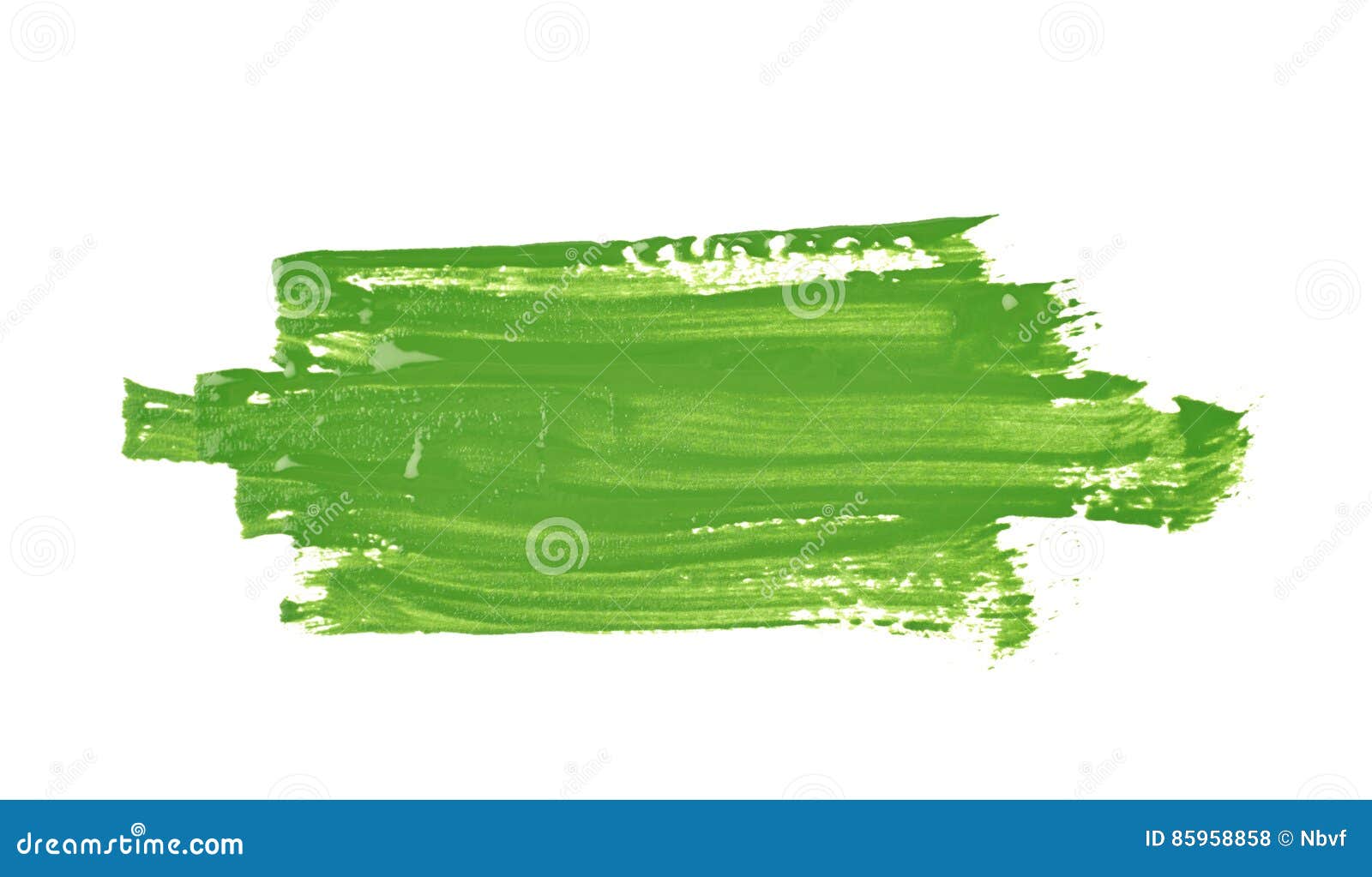 Smudged Splash of Paint Isolated Stock Photo - Image of color ...