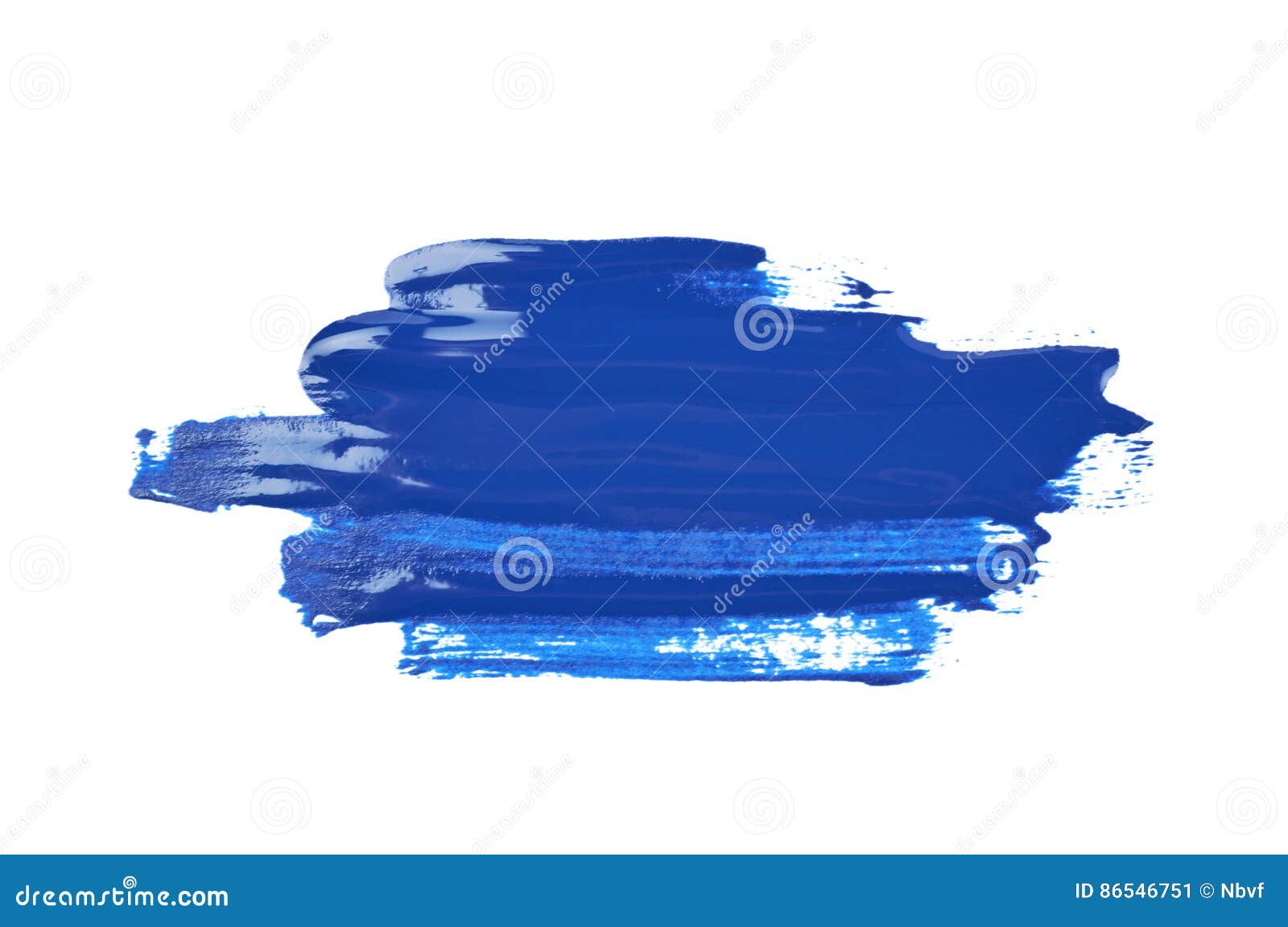 Smudged Splash of Paint Isolated Stock Image - Image of brush, grungy ...