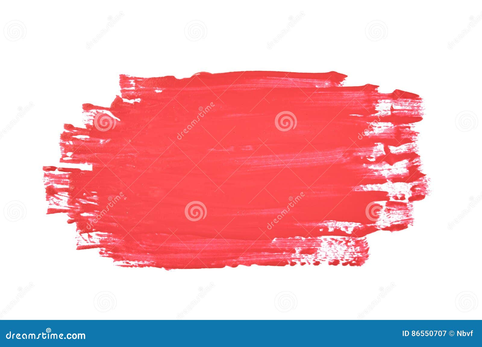 Smudged Splash of Paint Isolated Stock Image - Image of drop ...