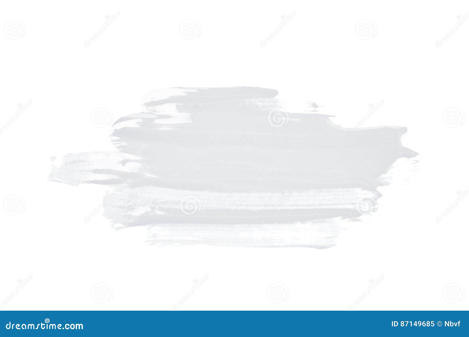 Smudged Splash of Paint Isolated Stock Image - Image of paint, liquid ...