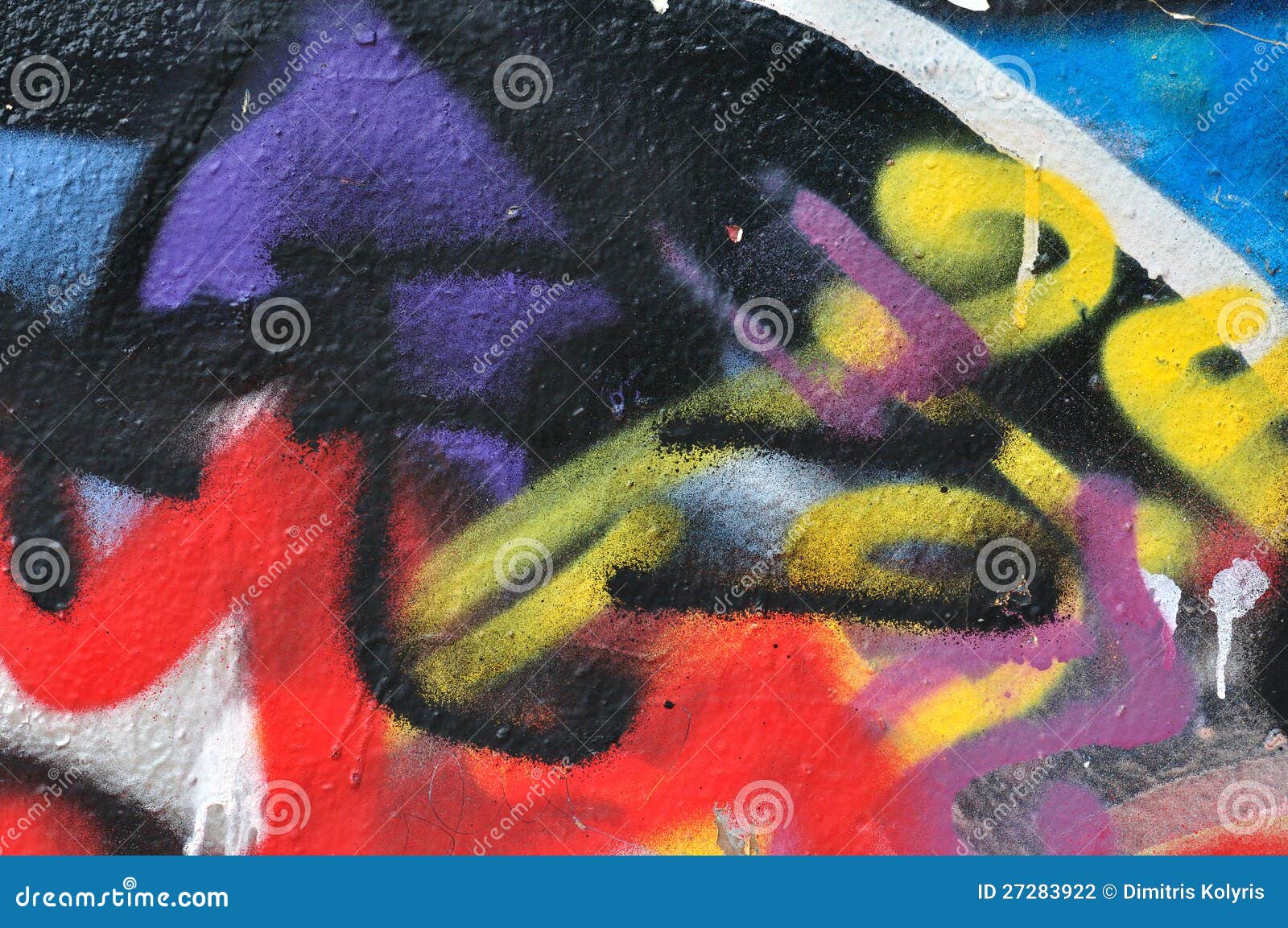 Smudged spray paint stock photo. Image of funky, messy - 27283922