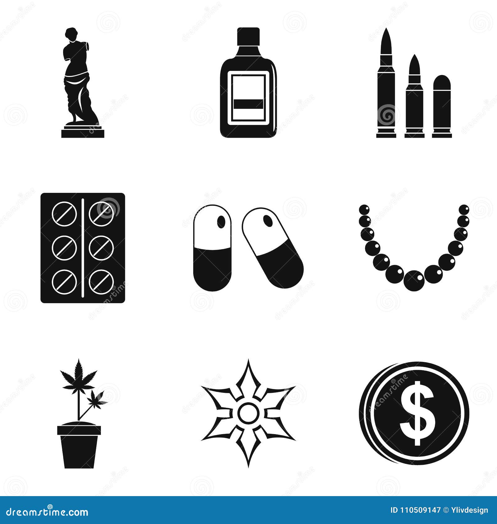 Smuggling Goods Icons Set, Simple Style Stock Vector - Illustration of ... Smuggling Goods Icons Set, Simple Style Stock Vector - Illustration of ...