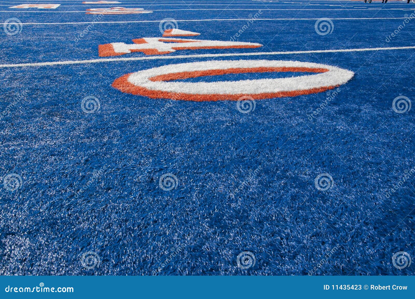 Smurf Turf stock image. Image of college, football, ncaa - 11435423