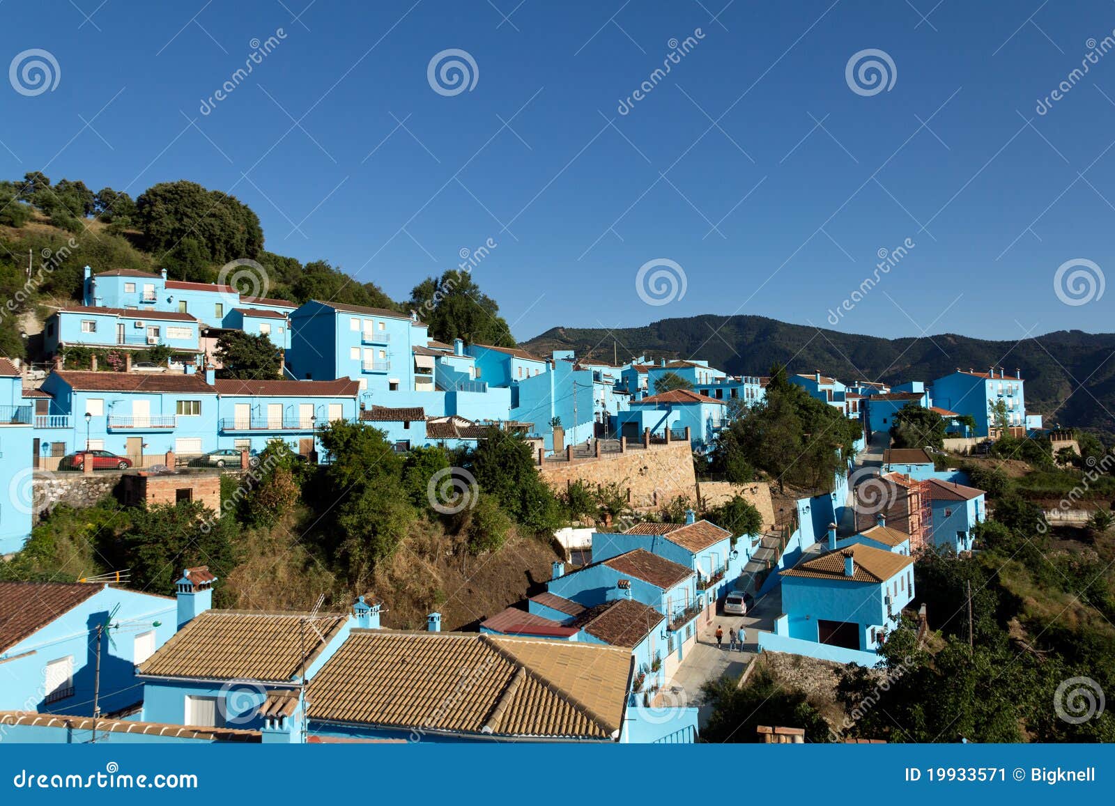 Smurf village editorial photo. Image of green, movie - 19933571