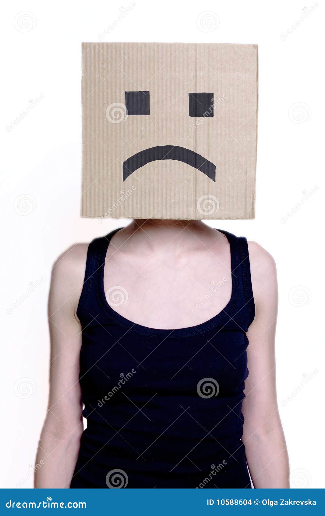 Smutny zdjęcie stock. Obraz złożonej z smutny, prosto - 10588604