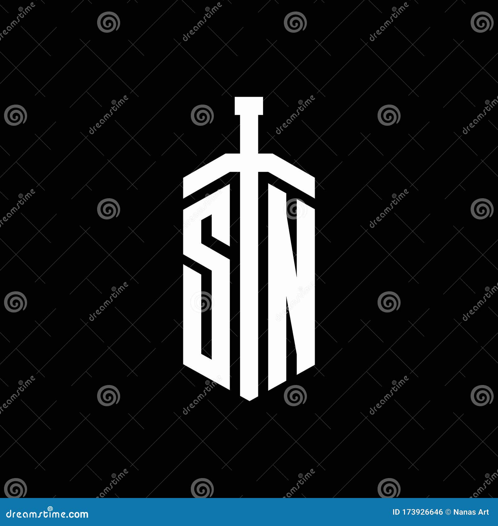 Sn Alphabet Initials Stock Illustrations – 391 Sn Alphabet Initials ...