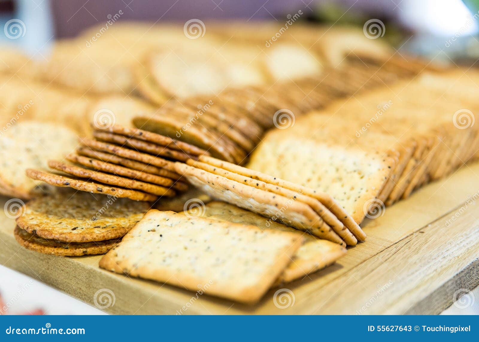 Snack Biscuit stock image. Image of food, salty, shape - 55627643