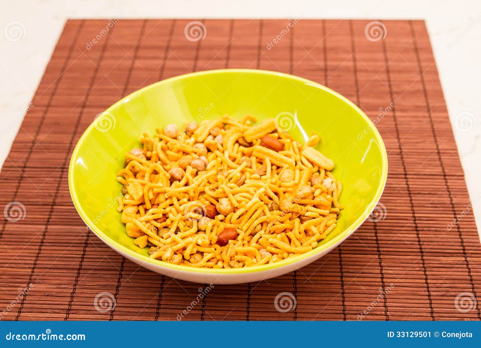 Snack Bombay Mix stock image. Image of lentil, meal, chickpea - 33129501