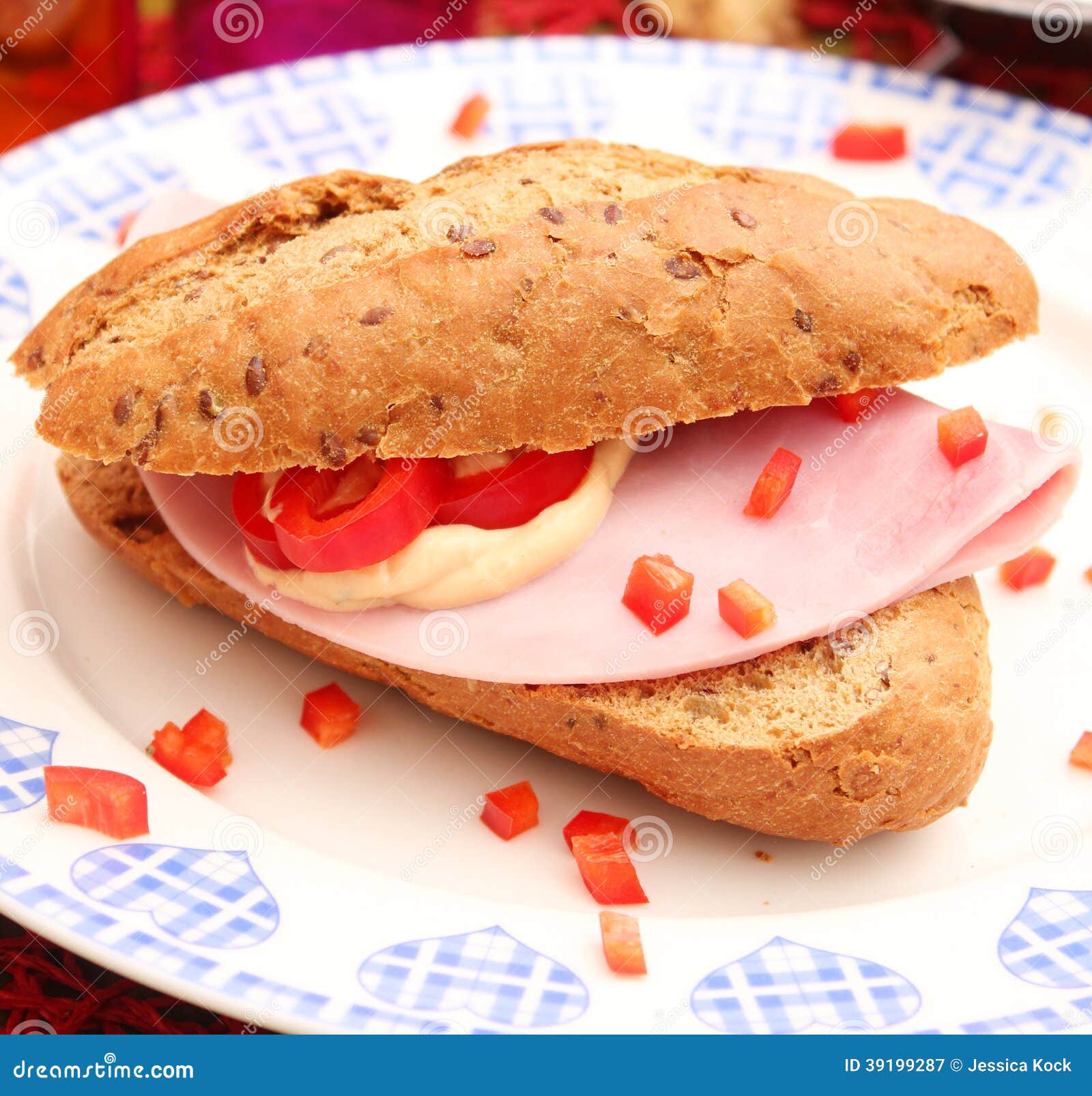 Snack of bread stock image. Image of recipe, freshness - 39199287