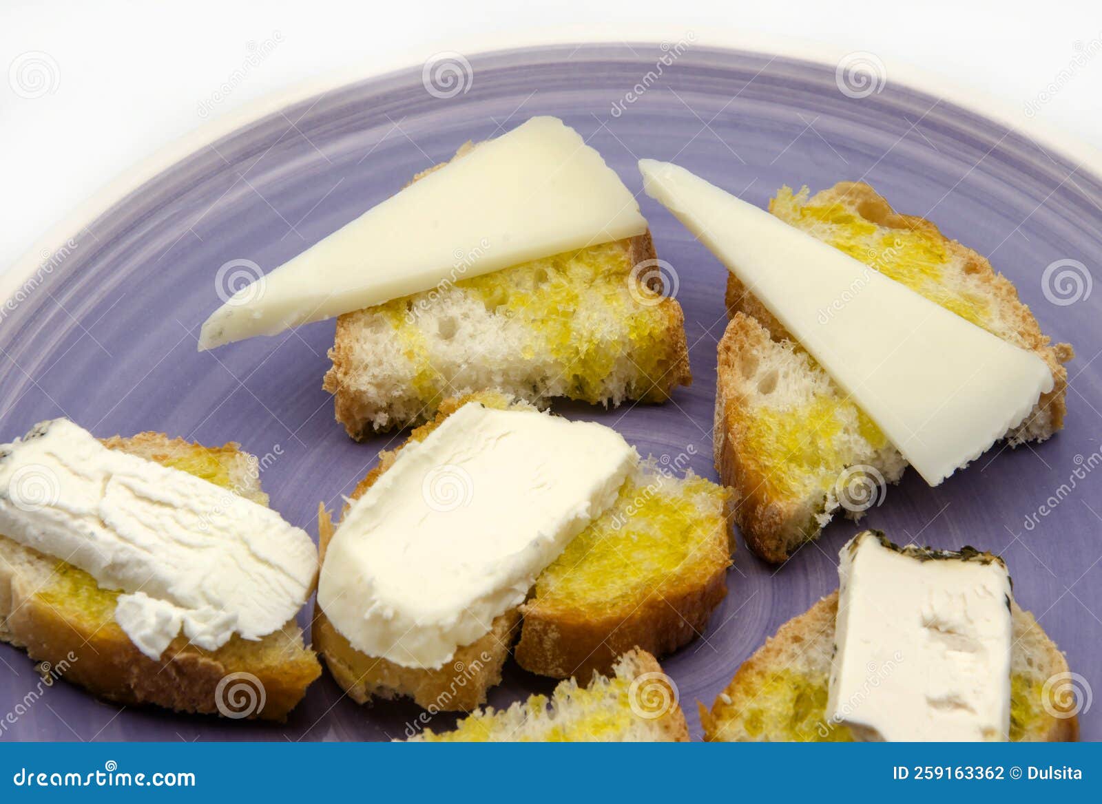 Snack of Bread and Goat Cheese Stock Photo - Image of nutrition, dairy ...