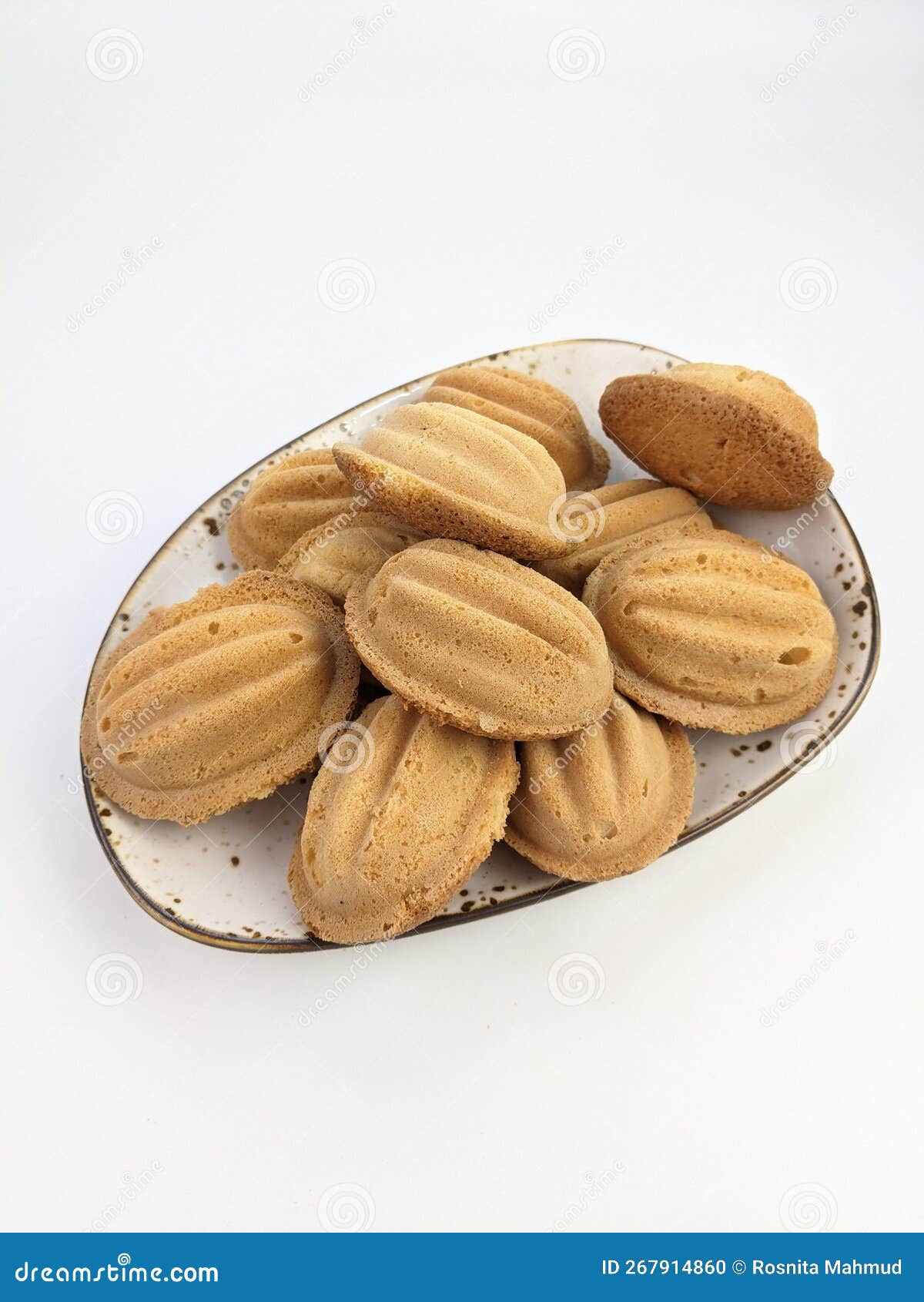 Snack Called Bahulu or Kue Bolu Stock Photo - Image of bahulu, snack ...