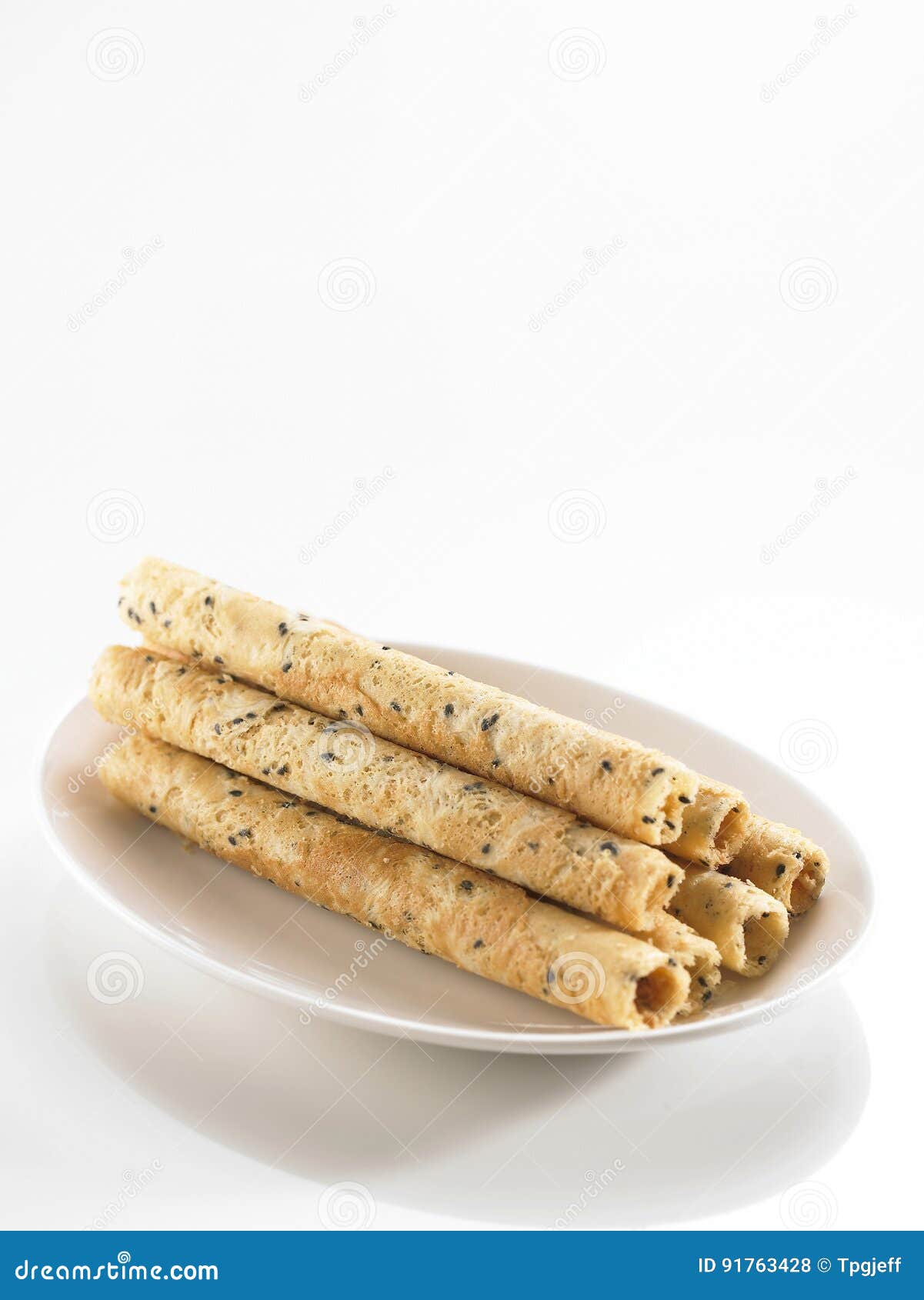 Snack stock photo. Image of dessert, roll, studio, people - 91763428