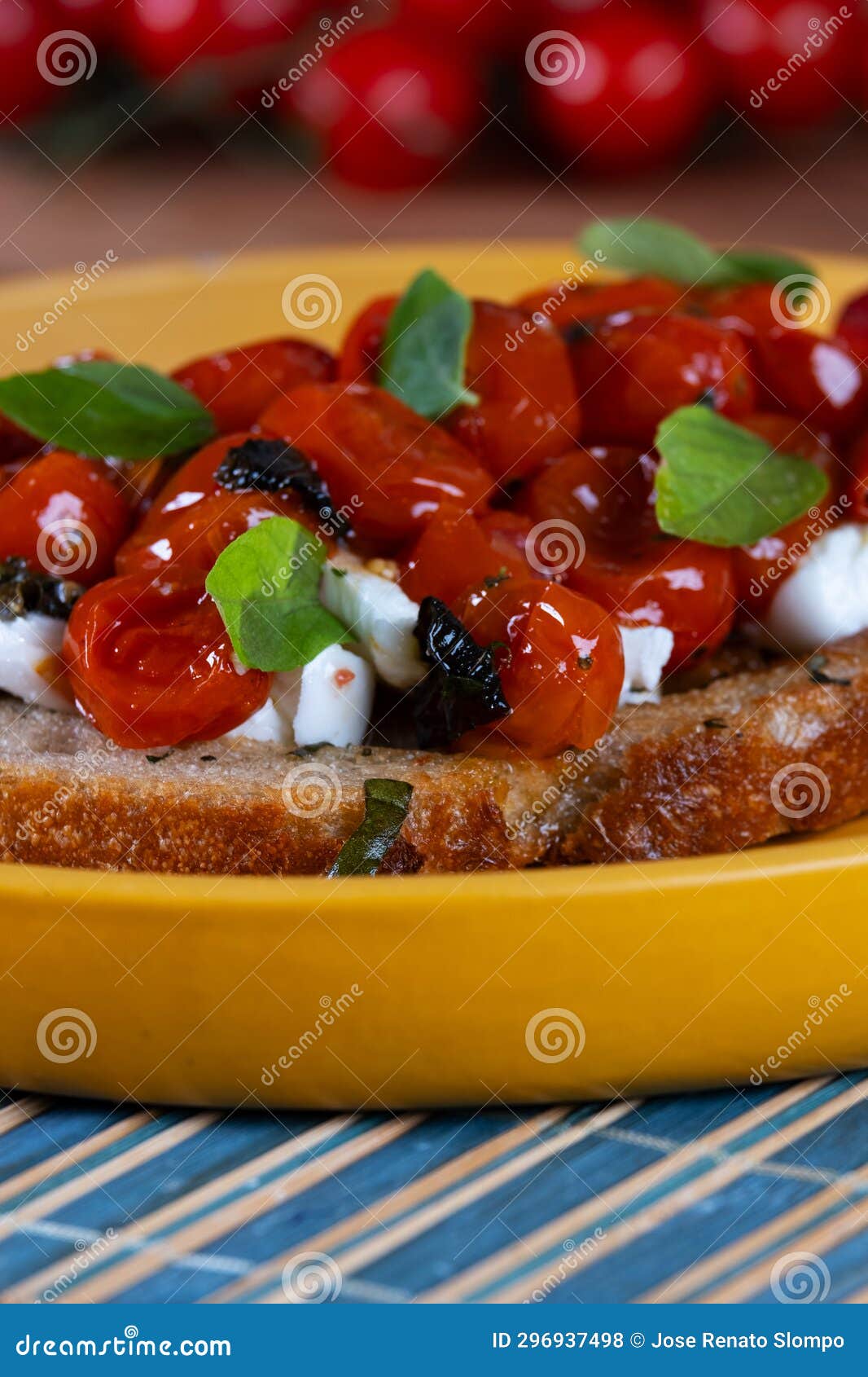 Snack with a Slice of Natural Fermentation Bread Stock Photo - Image of ...