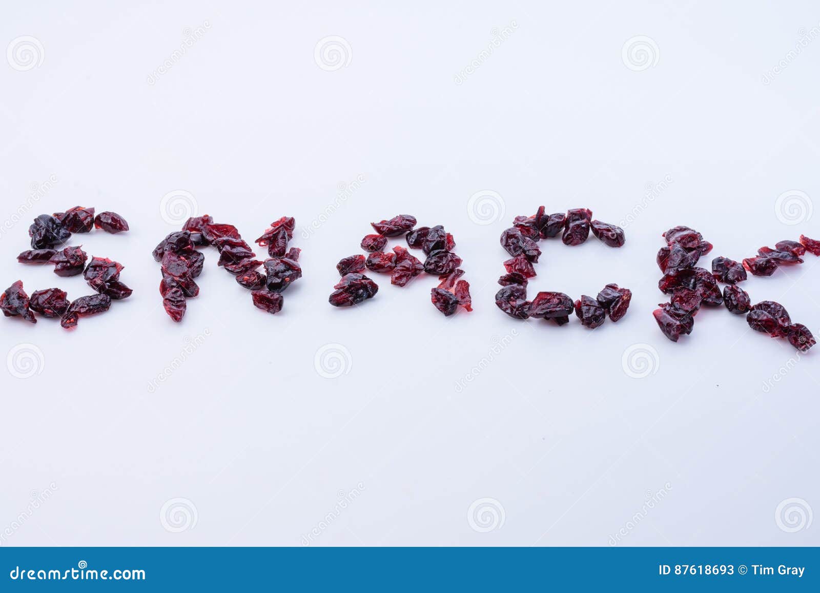 Snack Spelled in Cranberries Stock Image - Image of white, spelled ...