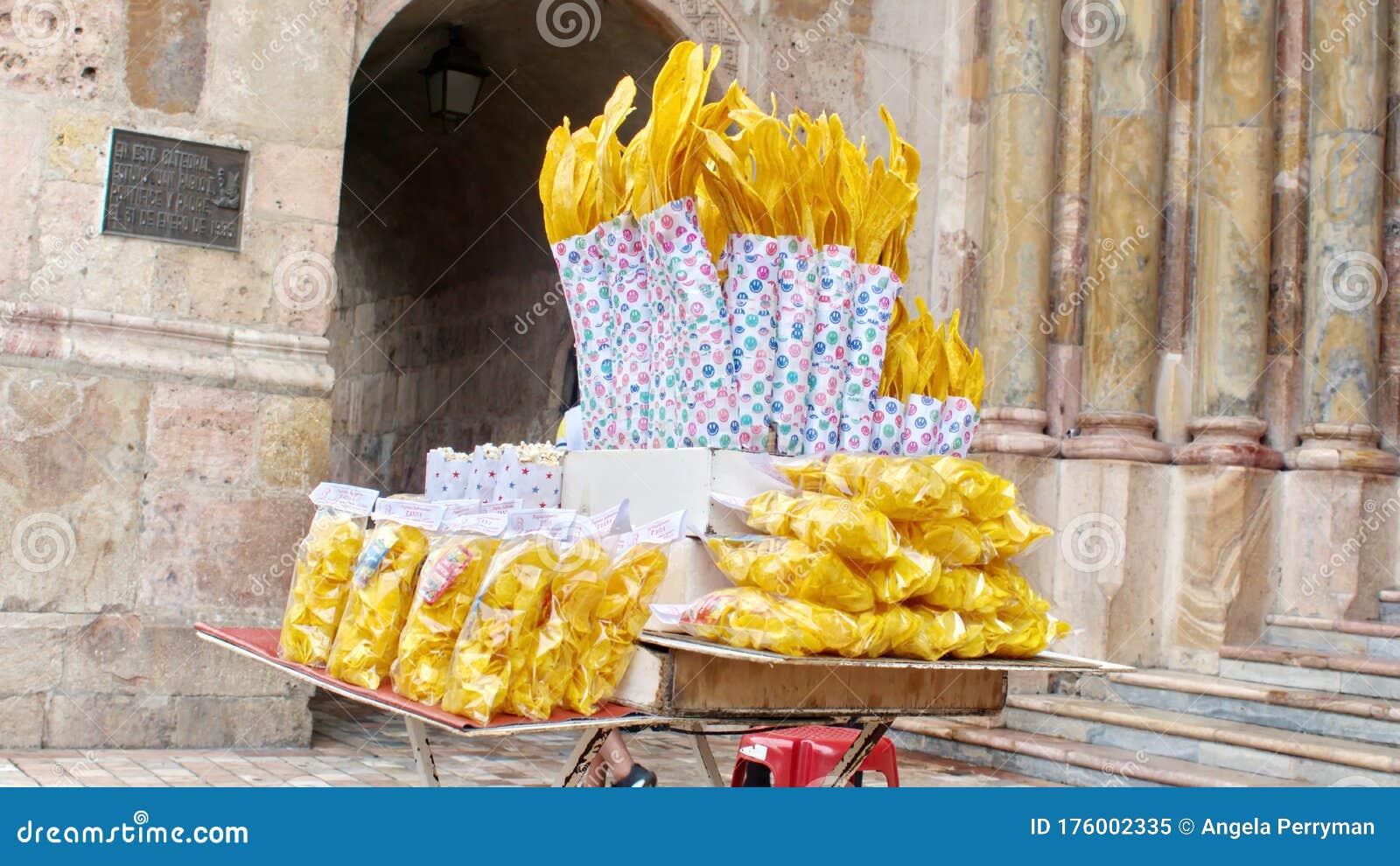 Snack Stand in Front of a Church Stock Image - Image of immaculate ...