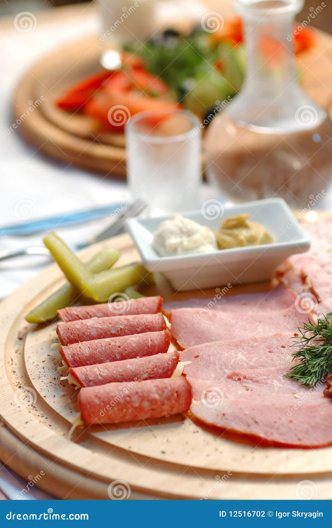 Snack on table stock photo. Image of glass, russian, delicious - 12516702