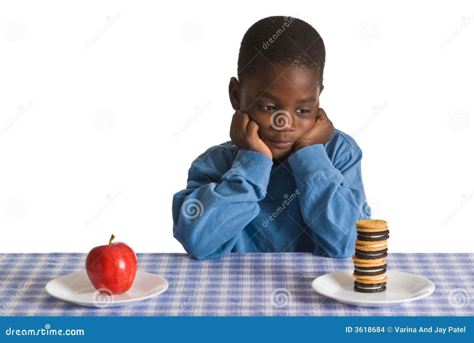 Snack Time stock photo. Image of choose, child, funny - 3618684