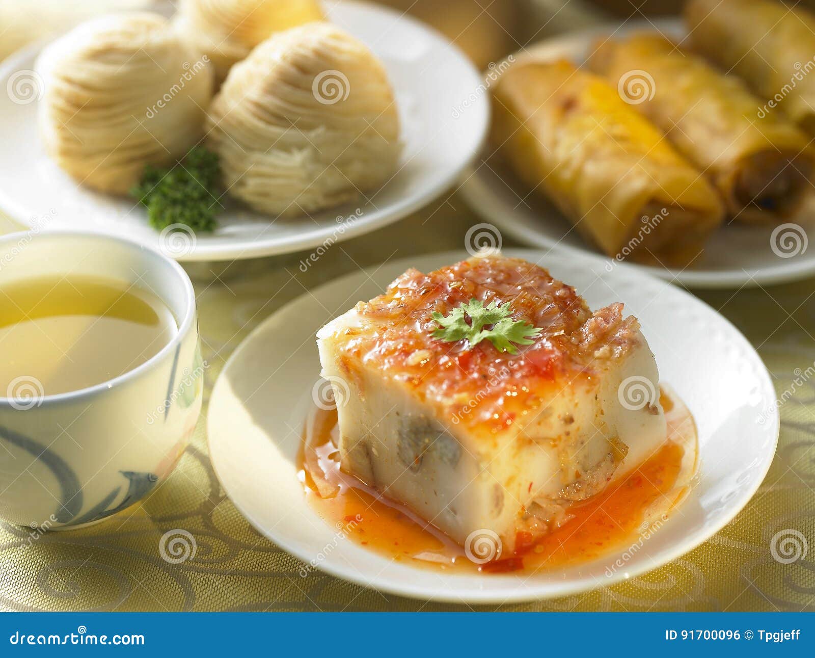 Snack stock photo. Image of filo, color, plate, baked - 91700096