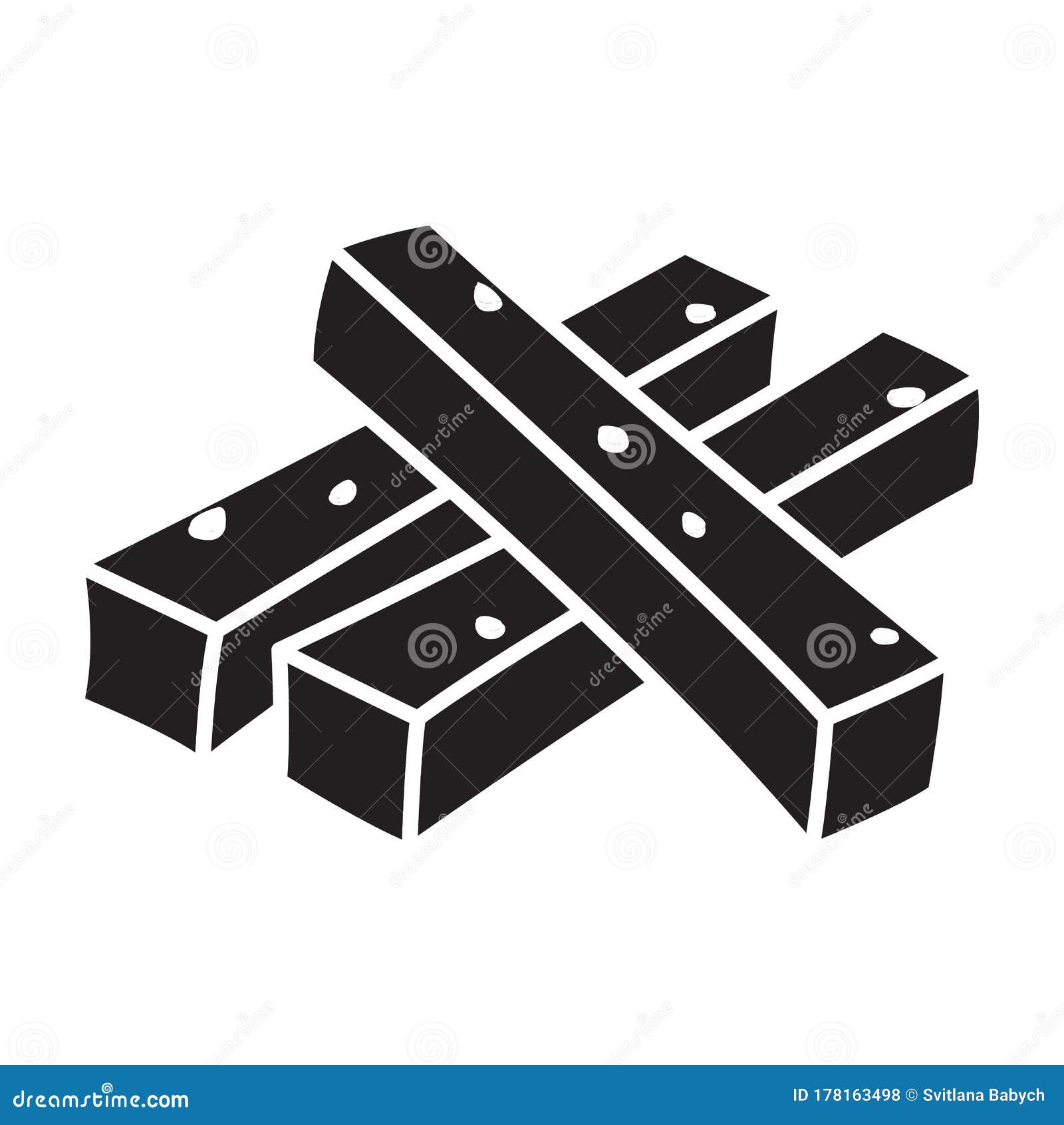 Snack Vector Icon.black Vector Icon Isolated on White Background Snack ...