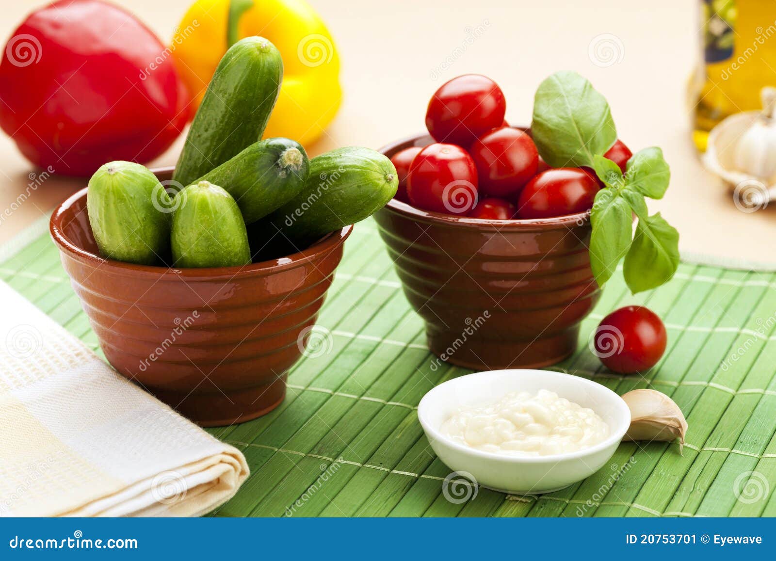 Snack vegetables stock image. Image of healthy, pepper - 20753701