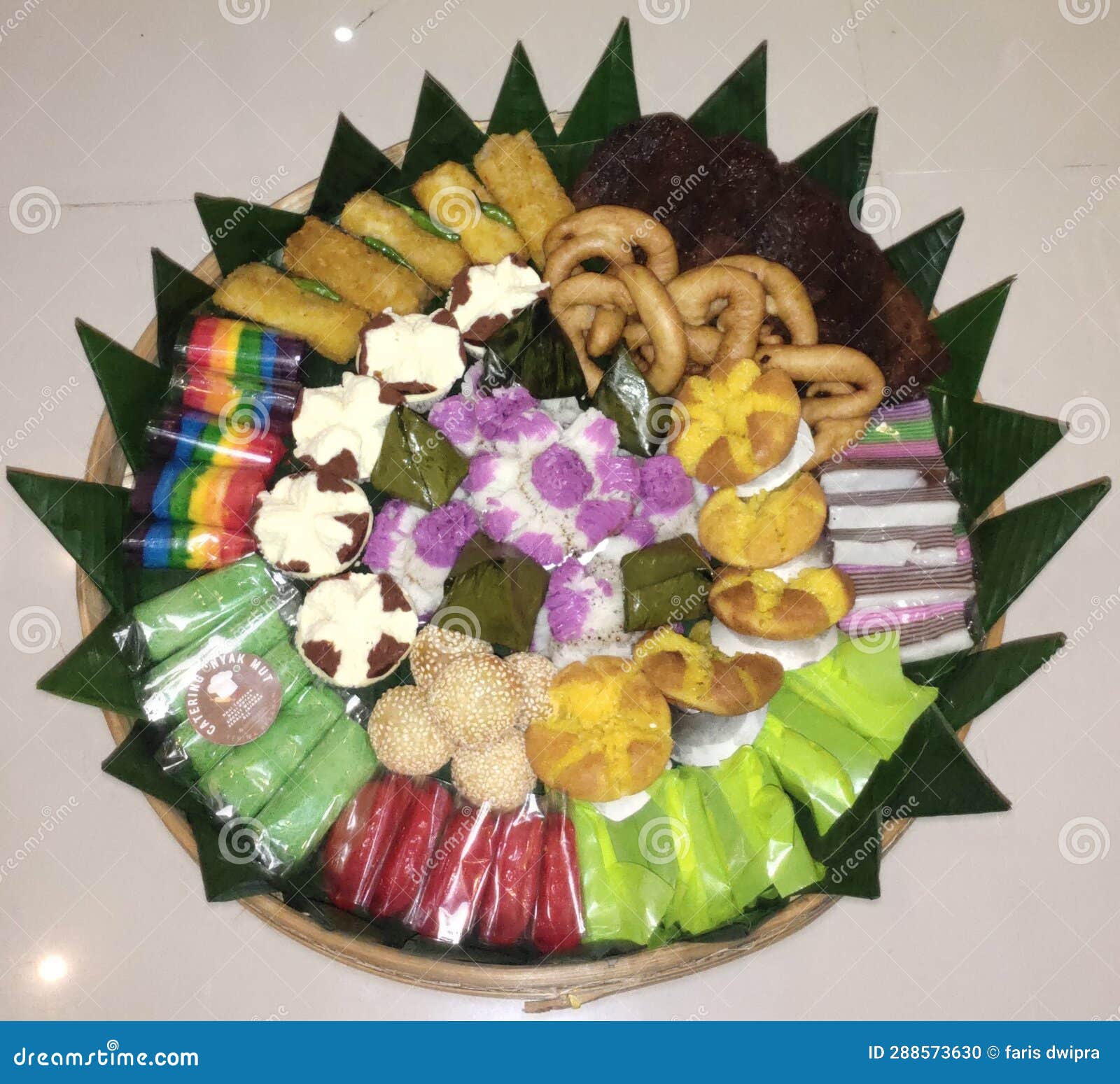 Snack Wet Tumpeng from Java Indonesia Food Stock Photo - Image of snack ...