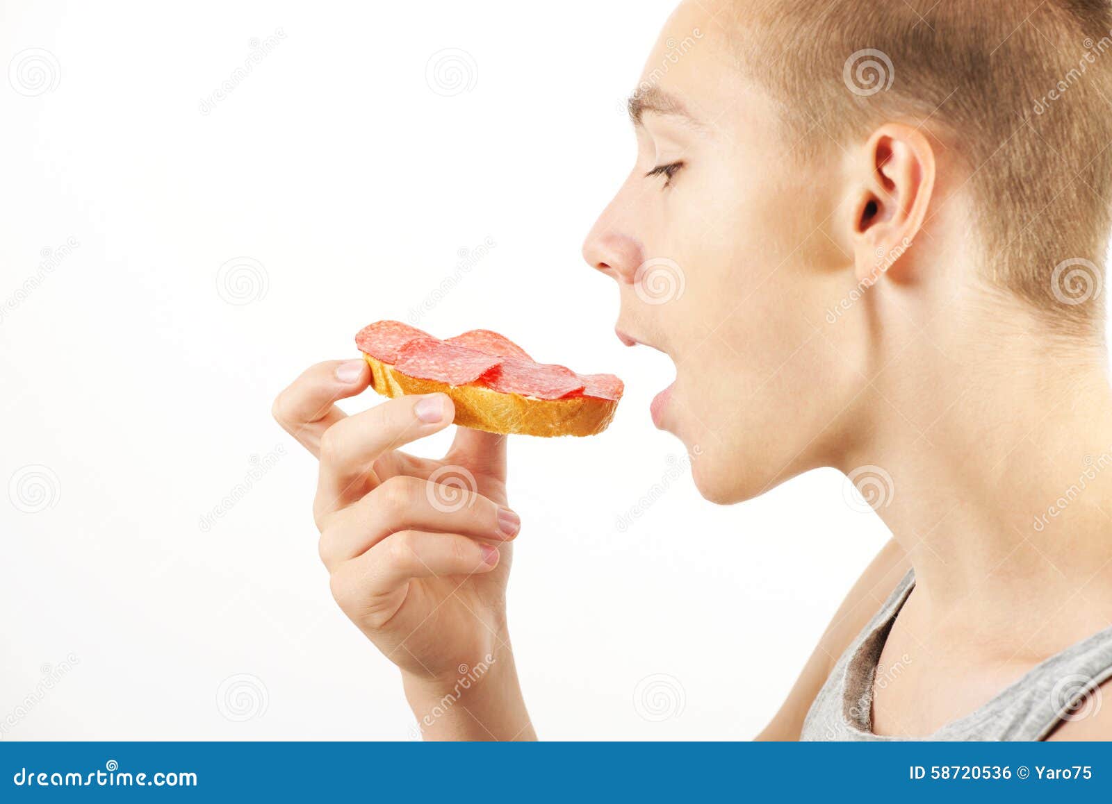 Snack stock photo. Image of human, decisions, burger - 58720536