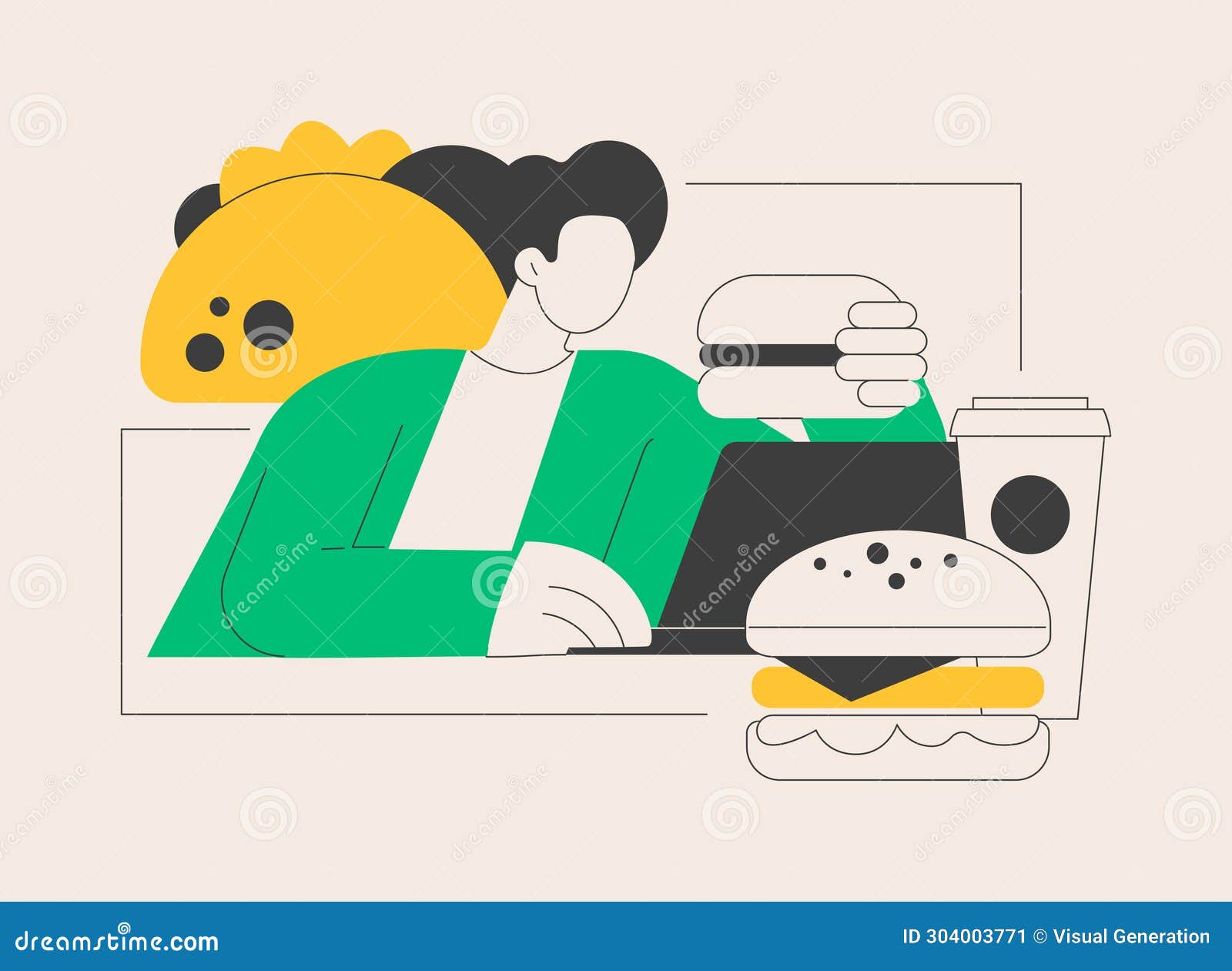 Snacking Cartoons, Illustrations & Vector Stock Images - 2746 Pictures ...