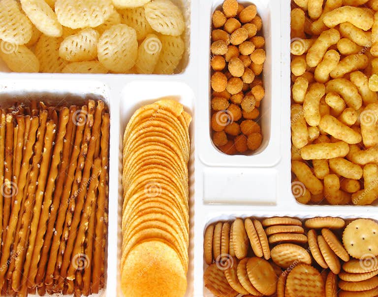 Snacks stock photo. Image of junkfood, mixture, peanuts - 442142