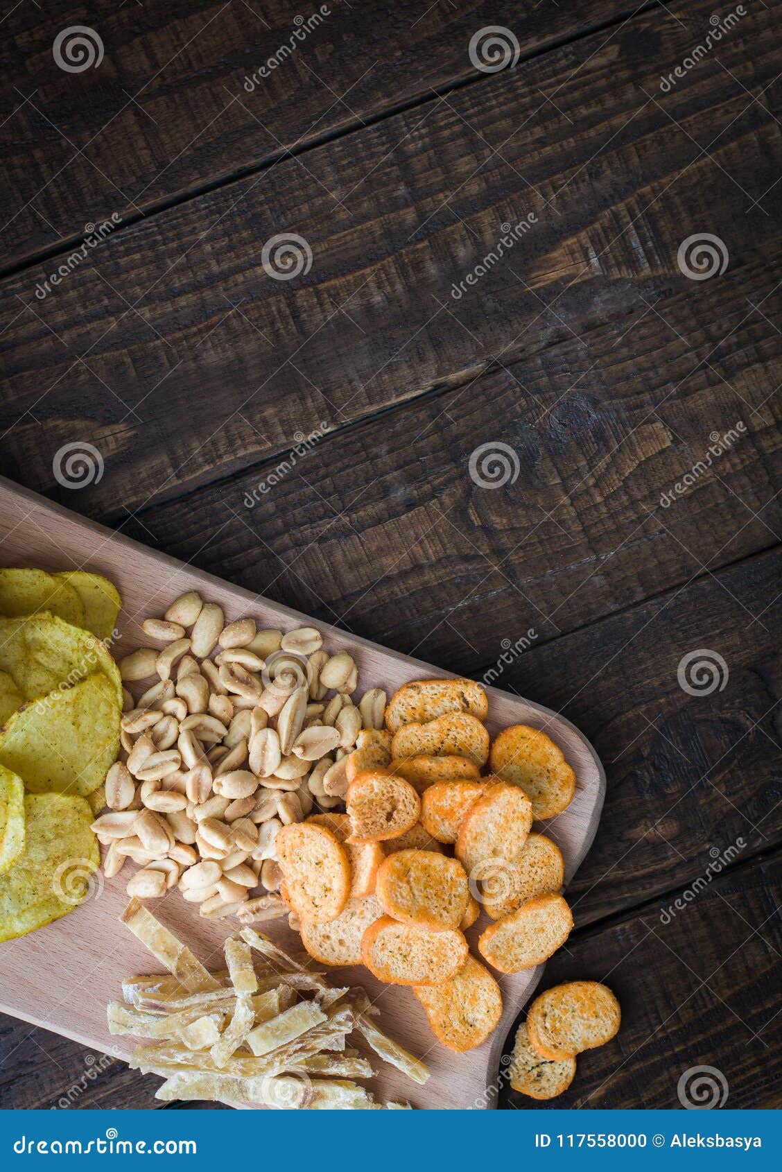 Snacks for Beer on the Table in the PubSnacks for Beer on the Table in ...