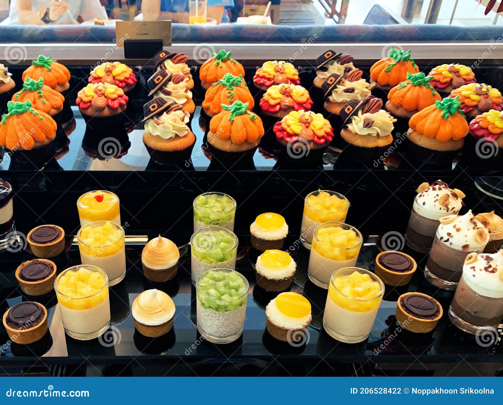 Snacks Cakes and Snacks on the Table Stock Photo - Image of plate, food ...