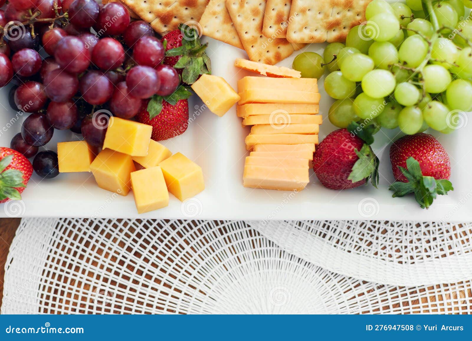 Snacks for a Healthy Diet. High Angle Shot of an Assorted Healthy Food ...