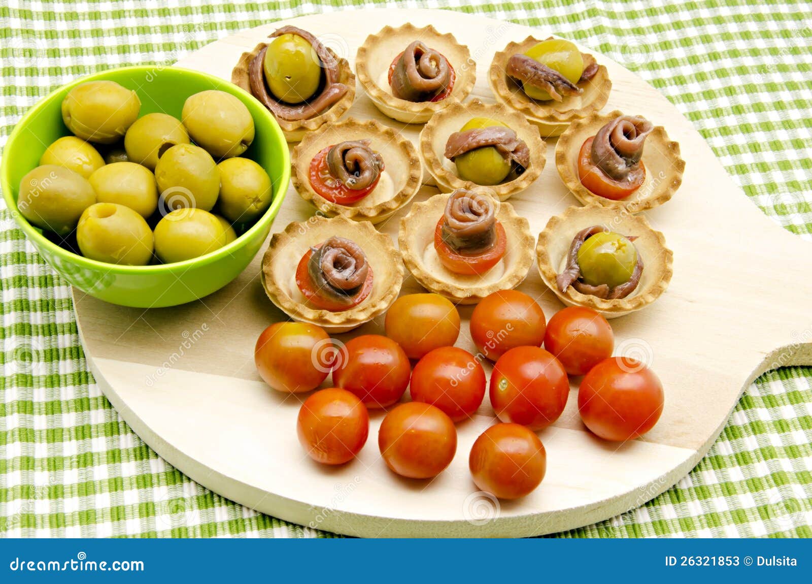 Snacks of olives stock image. Image of tomato, salad - 26321853