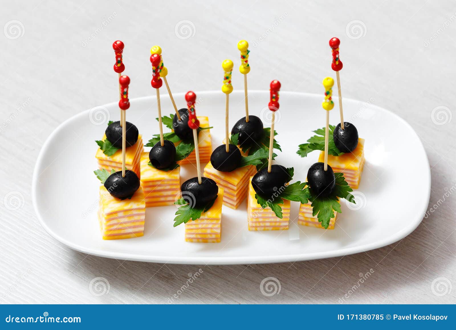 Snacks of Olives and Cheese Stock Image - Image of appetizer, delicious ...