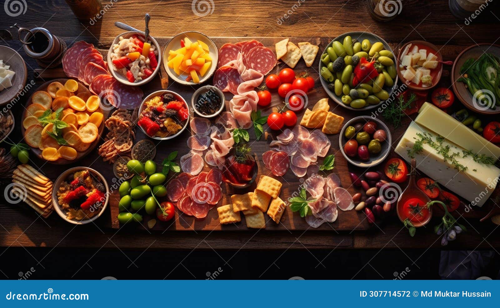 Snacks Set Table Boards Plates Fruit Display Stock Photo - Image of ...