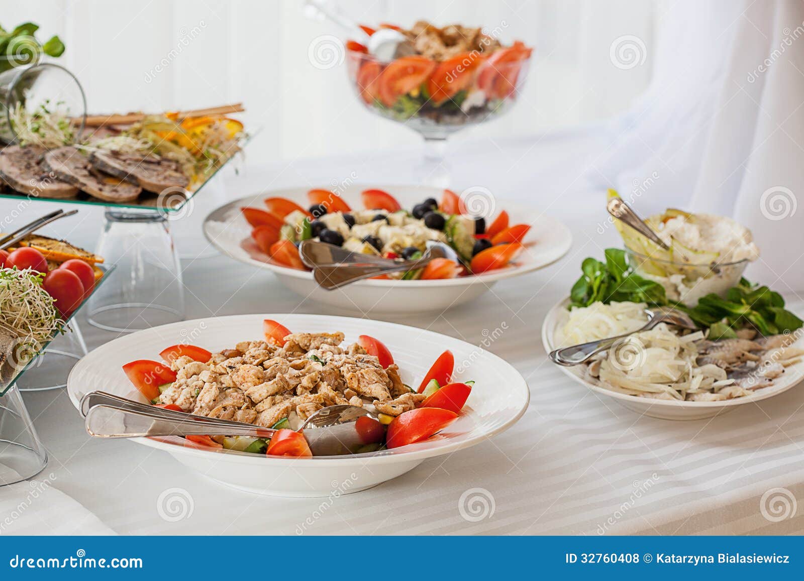 Snacks table stock photo. Image of brunch, plates, organic - 32760408
