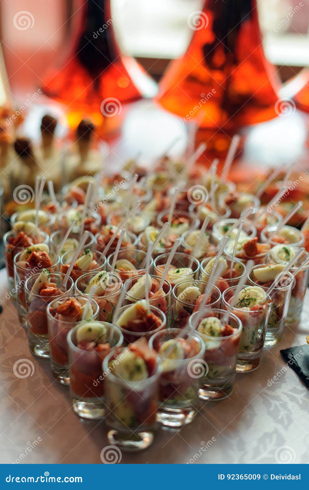 Snacks on the table stock image. Image of dumpling, table - 92365009